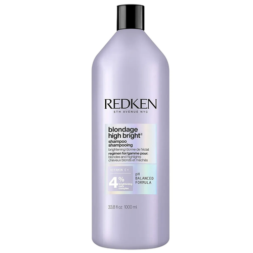 Шампунь нейтрализующий для поддержания холодных оттенков блонд - Redken Blondage High Bright Shampoo 1000 ml