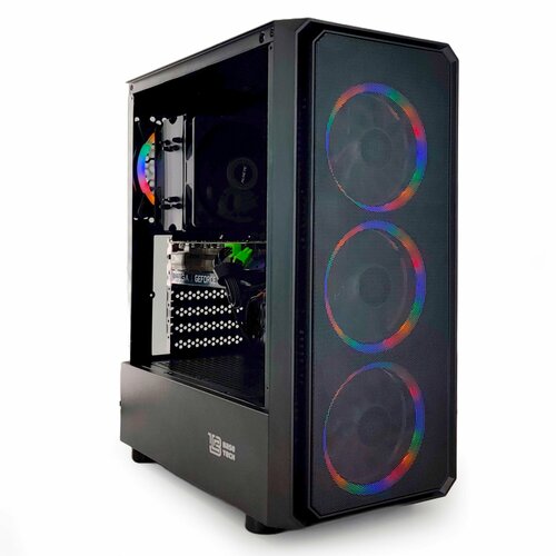 Игровой PC юкомс i7 11700F, RTX 3050 8GB, HDD 1TB, SSD 240GB, 32GB DDR4, БП 500W, win 10 pro, Black game case