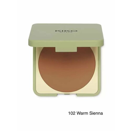 GREEN ME BRONZER Компактный бронзатор с матовым финишем