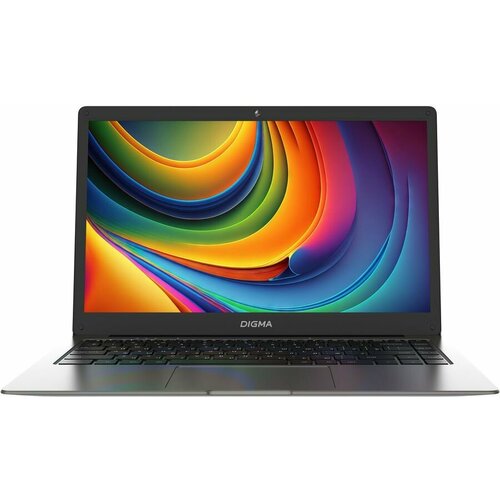 Ноутбук Digma EVE C4800 DN14CN-8CXW01, 14", 2024, IPS, Intel Celeron N4020 1.1ГГц, 2-ядерный, 8ГБ DDR4, 256ГБ SSD, Intel UHD Graphics 600, Windows 11 Professional, темно-серый