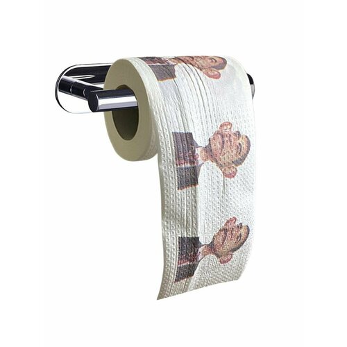 Сувенирная туалетная бумага с приколом Обама