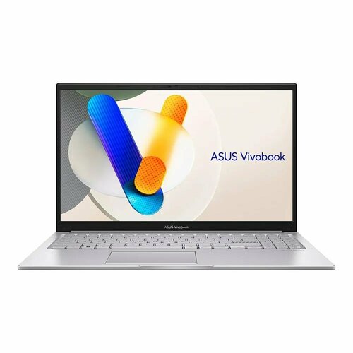 15.6" Ноутбук ASUS Vivobook 15, Intel Core i5-1235U(4.4 ГГц), RAM 16 ГБ, SSD 2000 ГБ, Intel Iris Xe Graphics, Windows 11 Pro, серебристый, Русско-английская раскладка