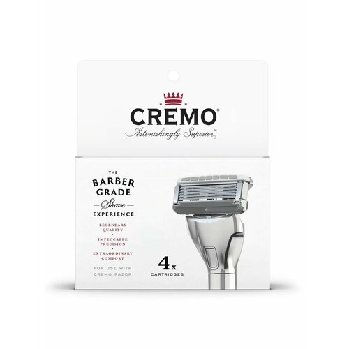 Wilkinson Sword Premium Сменные Кассеты CREMO 4шт