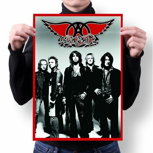 Плакат Aerosmith, Аэросмит №9, А3