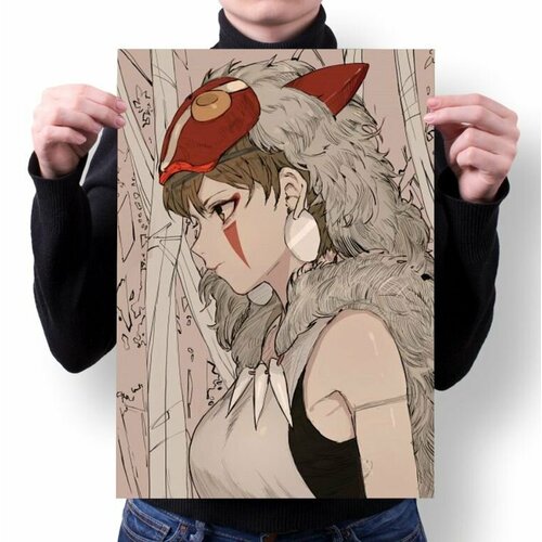Плакат Принцесса Мононоке, Princess Mononoke №6, А3
