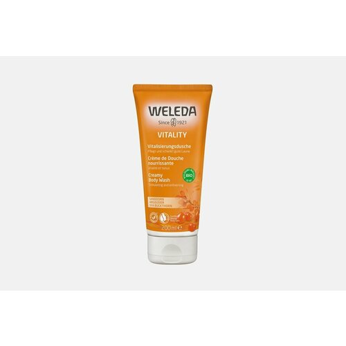 Гель для душа облепиховый тонизирующий Weleda Sea Buckthorn Creamy Body Wash 200 мл