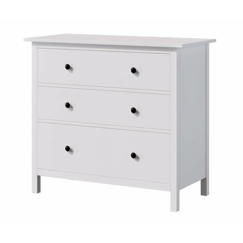Комод Хемнэс Hemnes/ Кымор, 108х96х50см, 3 ящика, белый