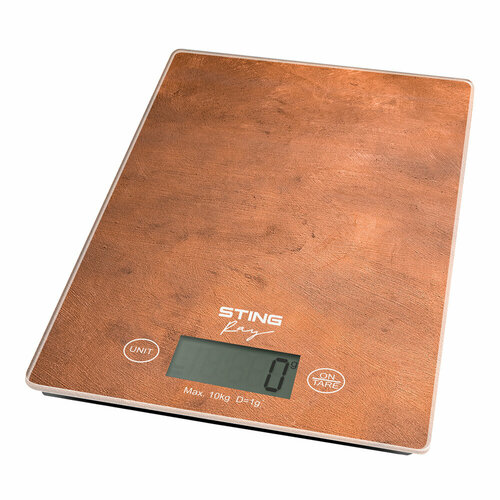 STINGRAY ST-SC5107A античная медь весы кухонные со встроенным термометром