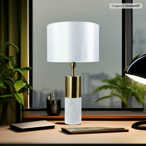 Декоративная настольная лампа Arte Lamp TIANYI A5054LT-1PB / E27 / 1х60Вт / IP20 / медный, серый
