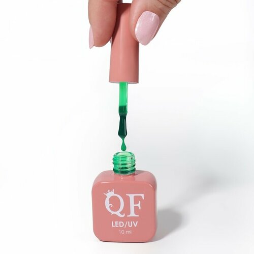 Queen fair Гель лак для ногтей «STAINED GLASS», 3-х фазный, 10 мл, LED/UV, цвет (74)
