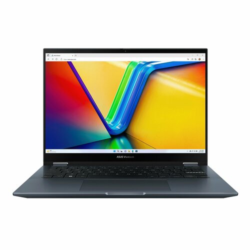 Ноутбук ASUS Vivobook S 14 Flip TP3402VA-LZ350W 14" (1920x1200)/Intel Core i5-1335U/16GB DDR4/512GB SSD/UHD Graphics/Windows 11, Quiet Blue (90NB10W1-M00DB0)