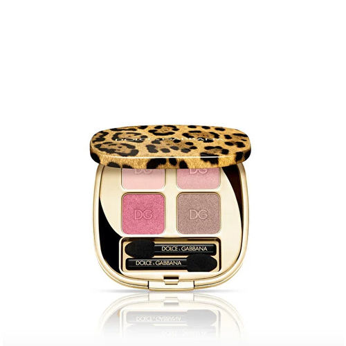 DOLCE & GABBANA Палетка теней Felineyes Intense Eyeshadow Quad, 6 Romantic Rose