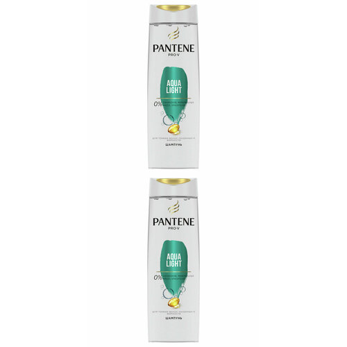 Pantene Pro-V Шампунь для тонких и склонных к жирности волос Aqua Light, 400мл, 2 упаковки