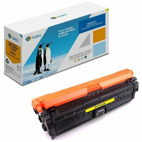 G&G Картридж совместимый SEINE G&G GG-CE342A CE342A желтый 15K