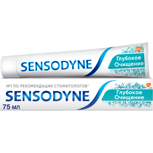 Зубная паста Sensodyne Глубокое очищение 75мл