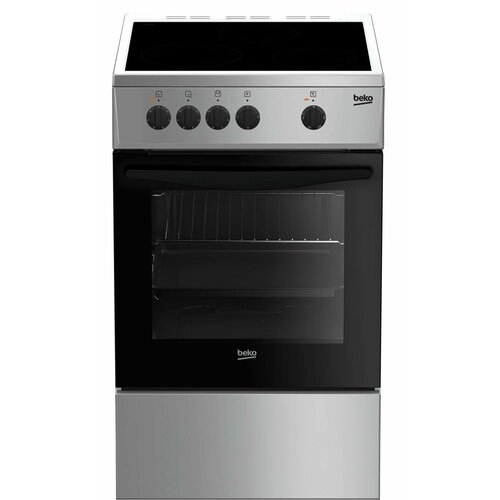 Электрическая плита BEKO FCS 47007 S, серебристый