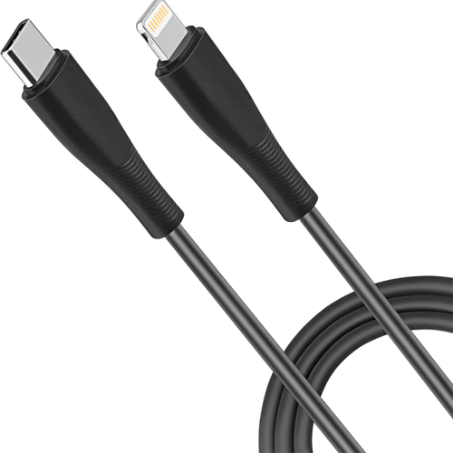 Stellarway Кабель Stellarway USB-C/Lightning 2,4А 1м, черный