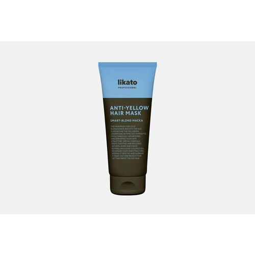 Маска для сохранения холодного оттенка И нейтрализации желтизны Likato Professional blond hair mask 200 мл