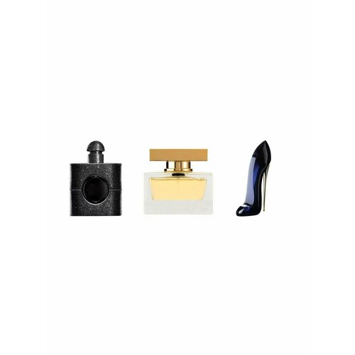 Подарочный набор для него по мотивам Yves Saint Laurent Black Opium, Dolce & Gabbana The One For Women, Carolina Herrera Good Girl 3 по 10 мл
