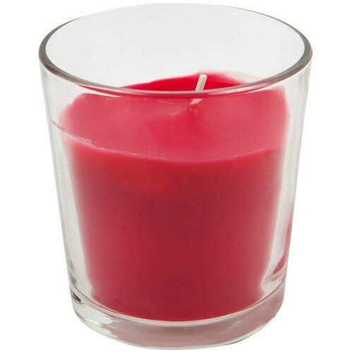 Свеча ароматизированная в стакане «Клубника»