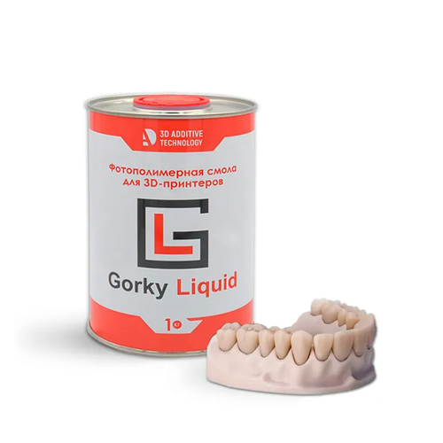 Фотополимерная смола Gorky Liquid Dental Model, персиковая (1 кг)