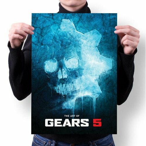 Плакат Gears 5, Геарс 5 №5, А4