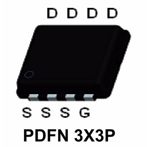 Микросхема PE5E4BA N-Channel MOSFET 30V 31A PDFN3x3P