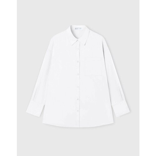 Рубашка  Gloria Jeans, размер XXS/158-XL/170, белый