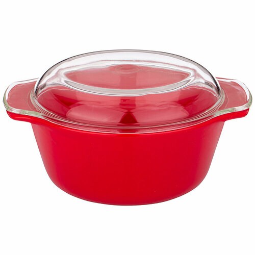 Форма для запекания со Стеклянной Жаропрочной Крышкой Agness 28*23*13,4см