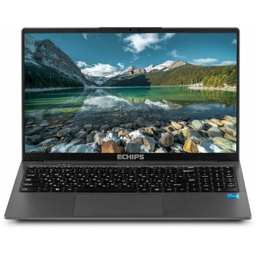 Ноутбук ECHIPS Hot NB15A-RH NB15A-RH, 15.6", IPS, Intel Core i3 1025G1 1.2ГГц, 4-ядерный, 16ГБ LPDDR4, 512ГБ SSD, Intel UHD Graphics, Windows 11 Professional, серый