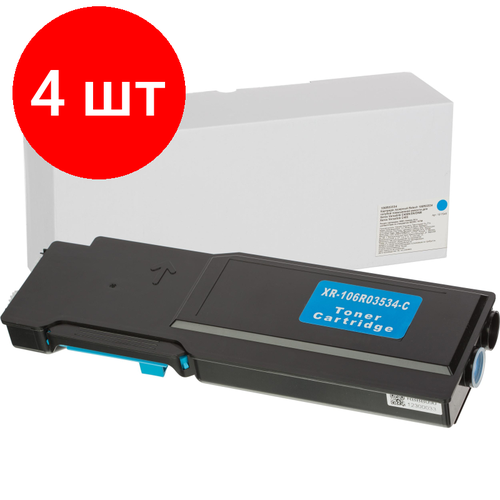 Комплект 4 штук, Картридж лазерный Retech 106R03534 гол. пов. емк. для Xerox C400/C405