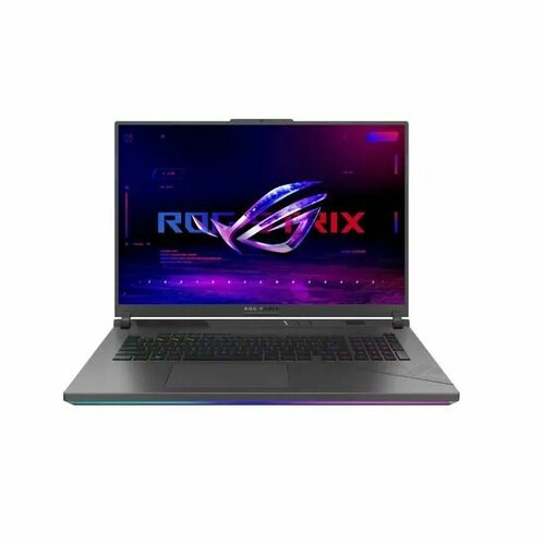 Ноутбук ASUS ROG Strix Scar 18 G814JVR-N6010 IPS 2K (2560x1600) 90NR0IF6-M000C0 Черный 18" Intel Core i9-14900HX, 16ГБ DDR5, 1ТБ SSD, GeForce RTX 4060 8ГБ, Без ОС