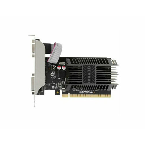 Видеокарта Inno3D GeForce GT710 Silent LP (1Гб, GDDR3,64bit, DVI, HDMI, VGA N710-1SDV-D3BX, oem)