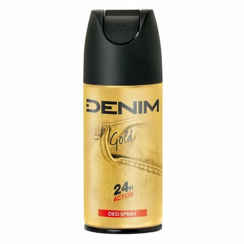 DENIM Дезодорант-аэрозоль мужской Denim GOLD пряный, 150 мл
