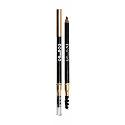 POETEQ Карандаш для бровей Eyebrow pencil with brush с щеточкой, 1 г, 26 нейтральный