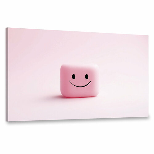 Интерьерная картина 100х60 "Розовый зефир"