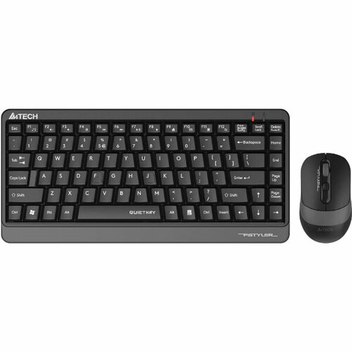 Клавиатура + мышь A4Tech Fstyler FGS1110Q клав: черный/серый мышь: черный/серый USB беспроводная Multimedia