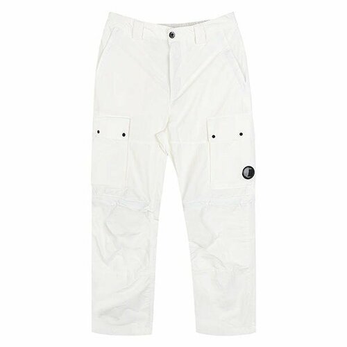 Брюки карго C.P. Company Pants-cargo pant flatt Nylon, размер 48, белый