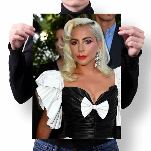 Плакат Леди Гага, Lady Gaga №8, А4