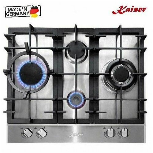 Газовая варочная панель 60х51 см Kaiser Grand Chef KG 6364 Turbo Romb