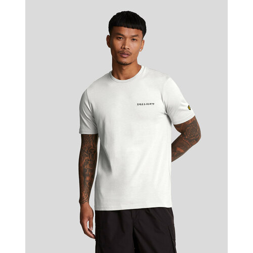 Футболка Lyle & Scott Embroidered T-Shirt, размер L, белый