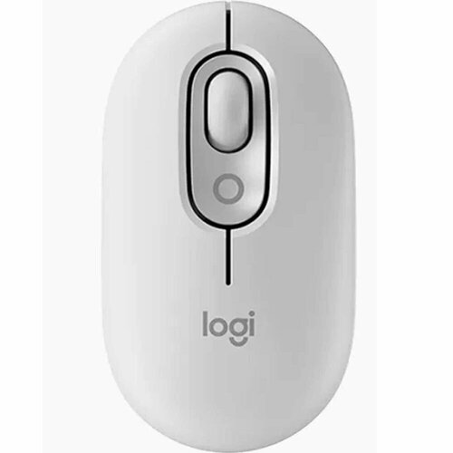 Мышка офисная Logitech Pop Mouse (белый)