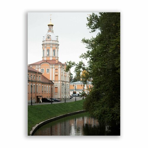 Постер, плакат на бумаге / Санкт-Петербург / Размер 40 x 53 см