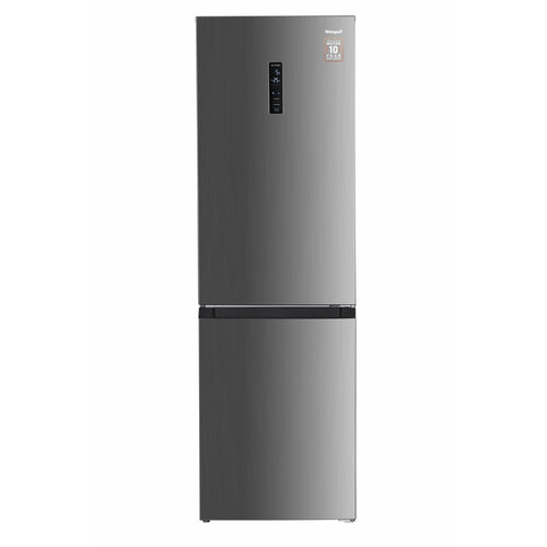 Отдельностоящий холодильник с инвертором Weissgauff WRK 185 Total NoFrost Inverter Inox