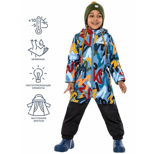 Комбинезон NIKASTYLE 8м0524, размер 92-52, синий