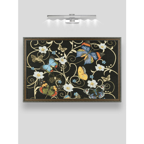 Гобелен картина интерьерная Магазин гобеленов "Бабочки- 1" 52*78 см