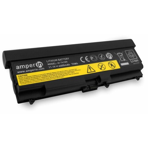 Аккумулятор усиленный Amperin для Lenovo 42T4755 11.1V (6600mAh)