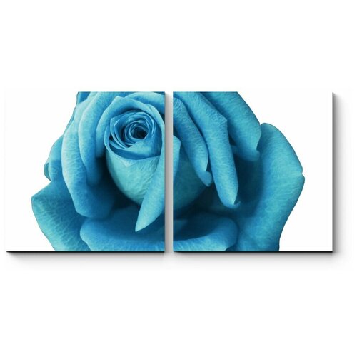 Модульная картина Голубая роза 160x80