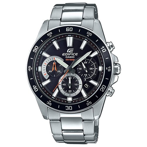 Наручные часы CASIO Edifice 30215, серебряный, черный