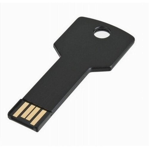 Подарочный USB-накопитель ключ черный 16GB оригинальная сувенирная флешка